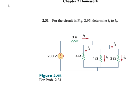 Solved Chapter 2 ﻿Homework2.31 ﻿For the circuit in Fig. | Chegg.com