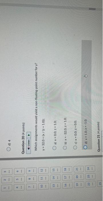 Solved b) 1 c) 3 d) 4How many times will the loop iterate, | Chegg.com