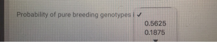 Solved A pure breeding line of greyscaled fish with a | Chegg.com