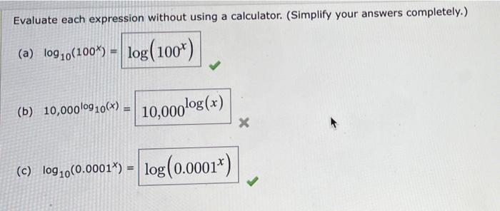 Solved Evaluate each expression without using a calculator. | Chegg.com