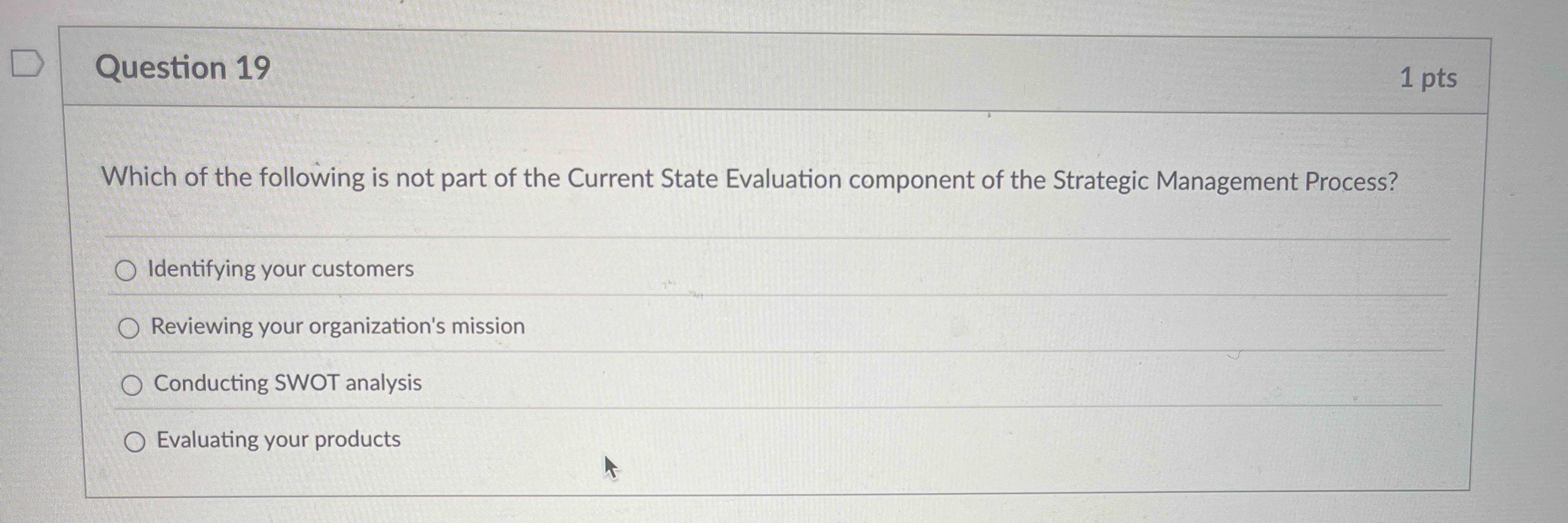 Solved Question 19Which of the following is not part of the | Chegg.com