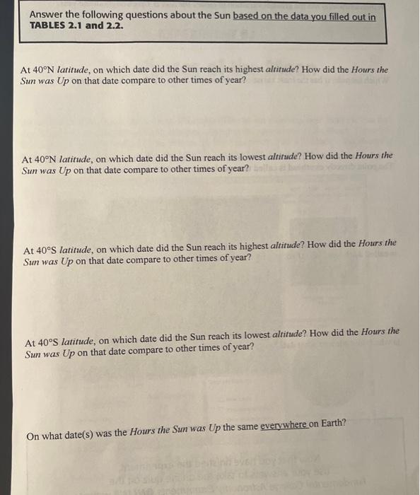 Solved Answer the following questions about the Sun based on | Chegg.com