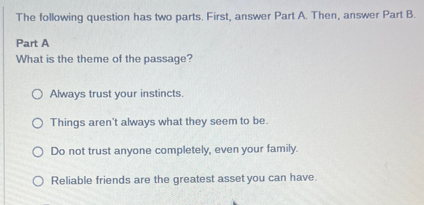 Solved The following question has two parts. First, answer | Chegg.com