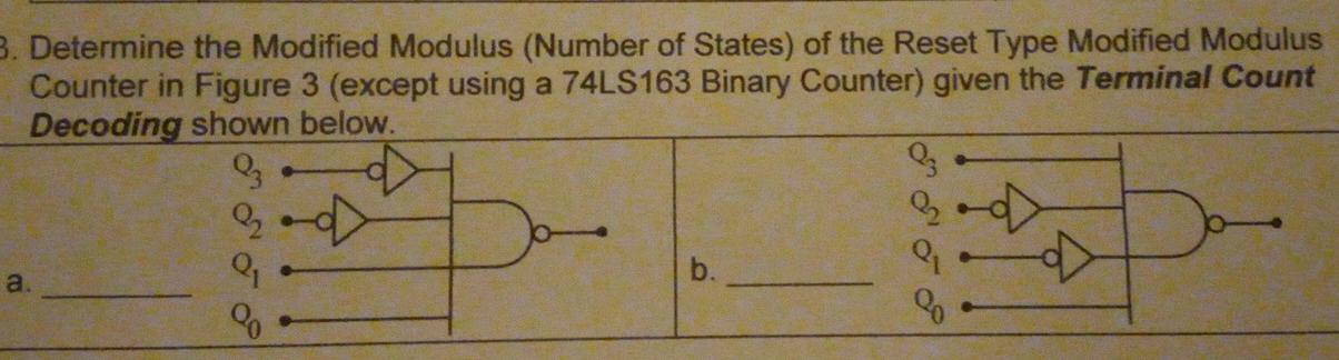 Solved 3. Determine the Modified Modulus (Number of States) | Chegg.com