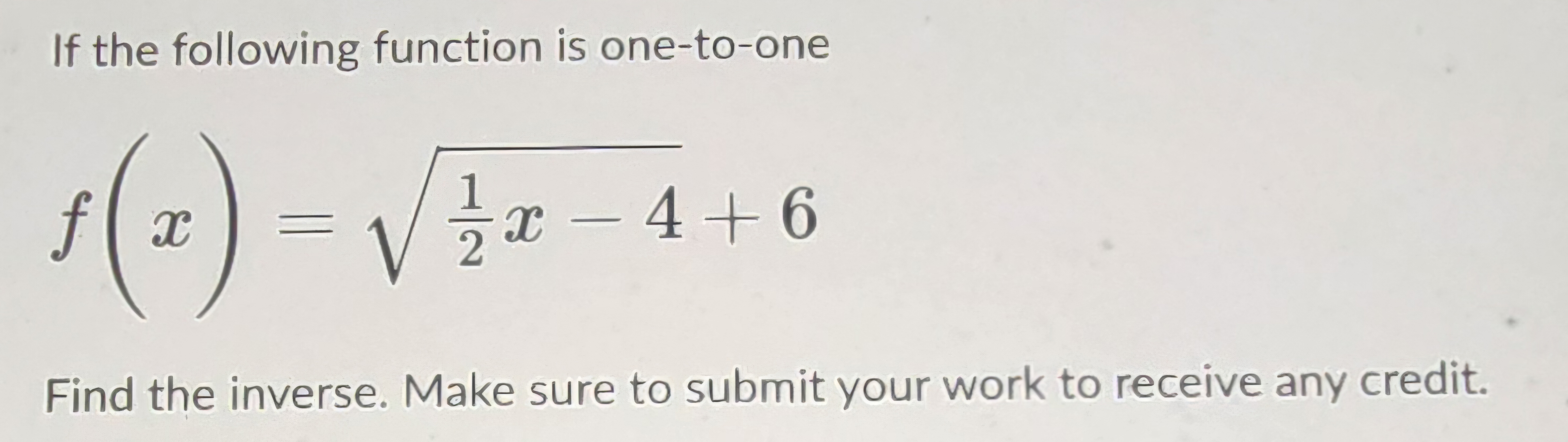 Solved If ﻿the following function is | Chegg.com