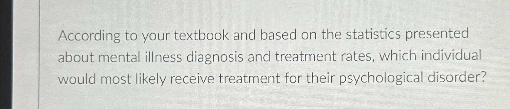 Solved According to your textbook and based on the | Chegg.com