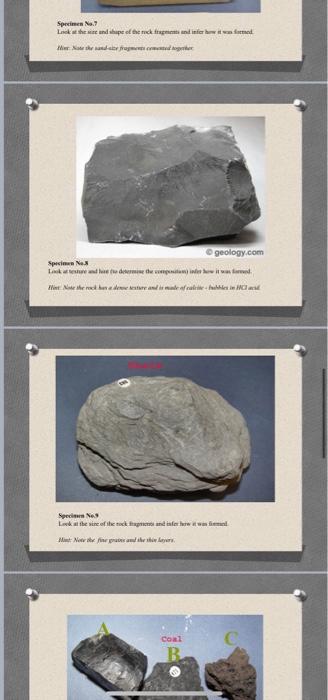 Solved STEPS 1 Use the Flowchart for Rock ID (choose from | Chegg.com