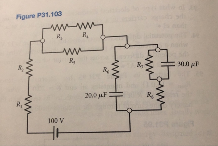 Solved 103. The circuit shown in Figure P31.103 has been | Chegg.com