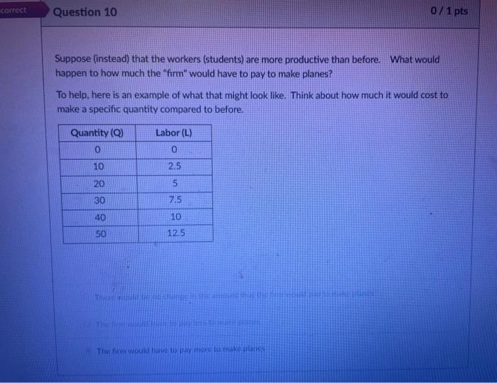 Solved Suppose (instead) that the workers (students) are | Chegg.com