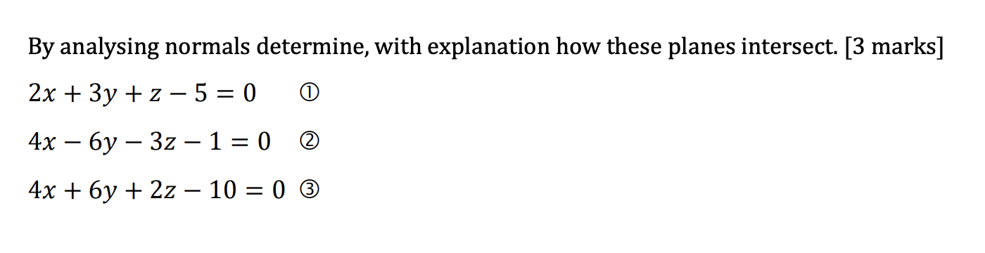Solved By analysing normals determine, with explanation how | Chegg.com