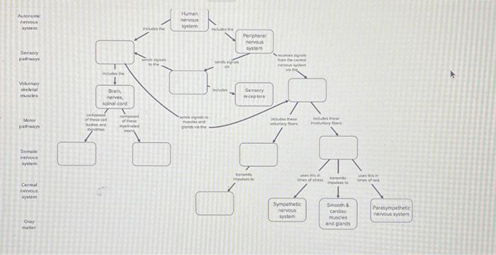 Solved place the provided terms or connecting propositions | Chegg.com