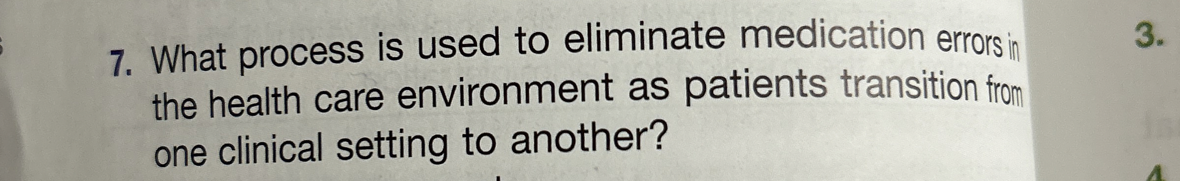 Solved What process is used to eliminate medication errors | Chegg.com