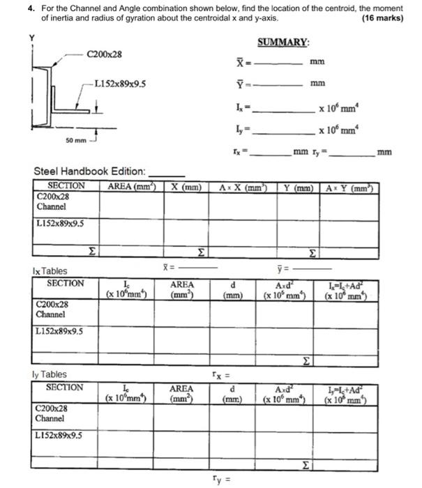 Solved 4. For the Channel and Angle combination shown below, | Chegg.com