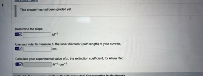 Record your data and calculations in the following | Chegg.com