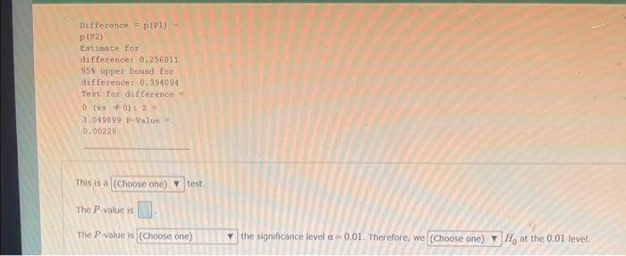 Solved Interpret computer outputt The following MINITAB | Chegg.com