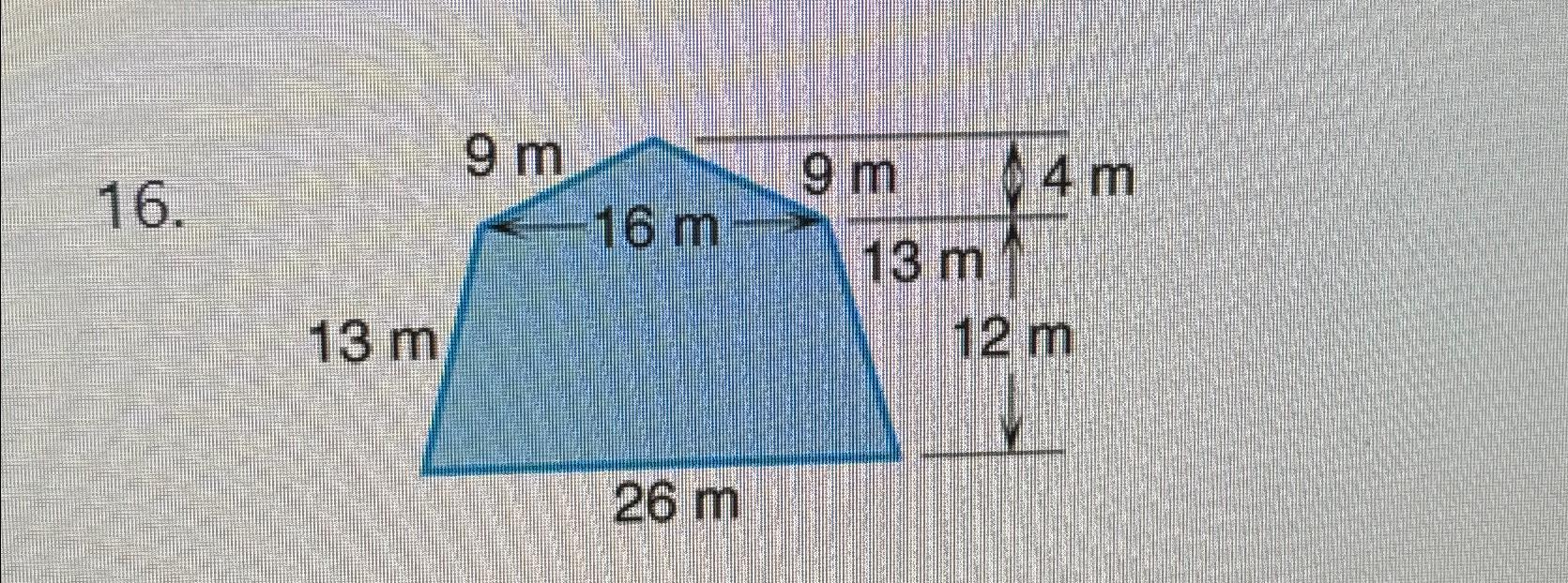 Solved perimeter & area | Chegg.com
