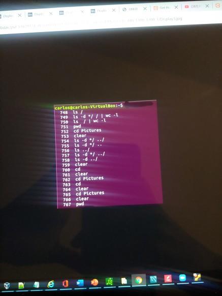 Solved carlos@carlos-VirtualBox:-S 748 ls / 749 ls -d / / MC | Chegg.com