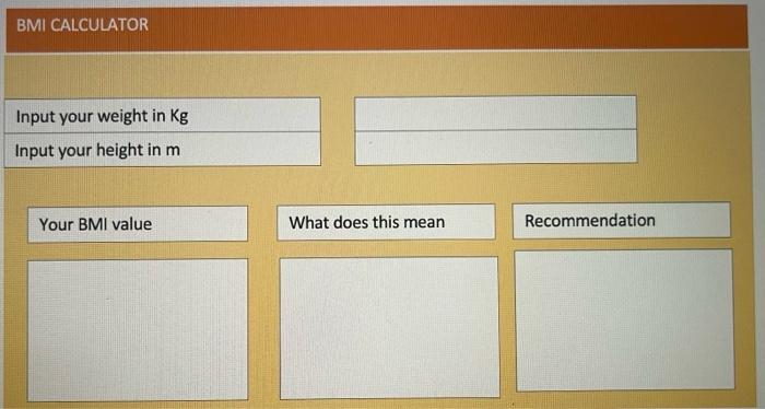Solved BMI calculator using python tkinter.can someone help | Chegg.com
