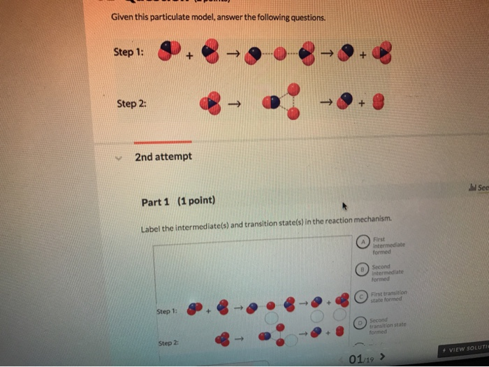 Solved Given this particulate model, answer the following | Chegg.com