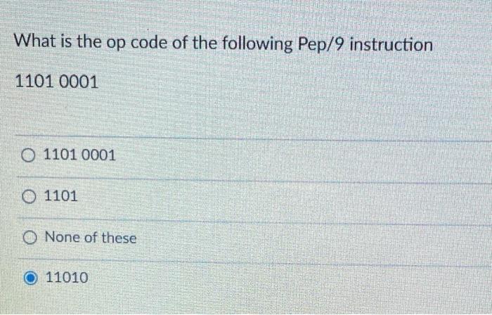 Solved Assume you have the following Pep/9 instructions and | Chegg.com