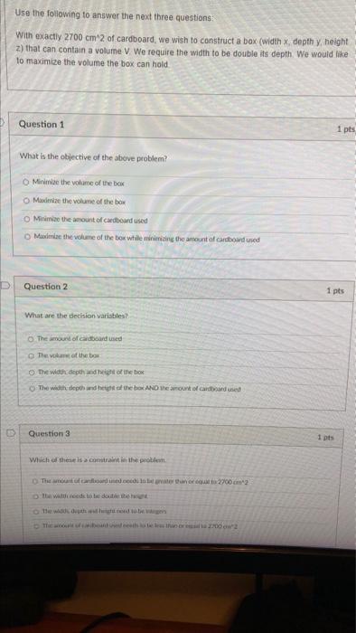 Solved Please answer questions 1-3 which all have to do with | Chegg.com Solved Please answer questions 1-3 which all have to do with | Chegg.com