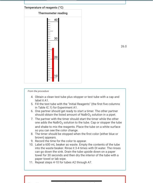 Solved Determining Reaction Orders Refer to the volumes in | Chegg.com