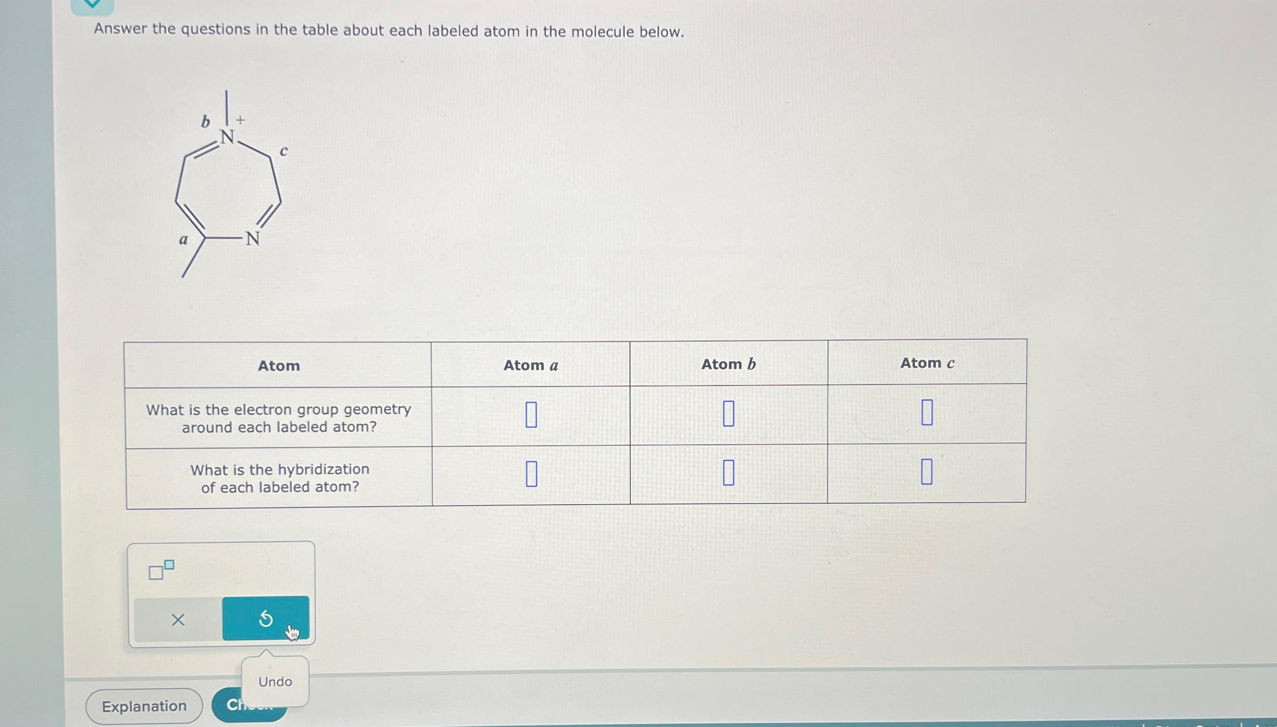 Solved Answer the questions in the table about each labeled | Chegg.com