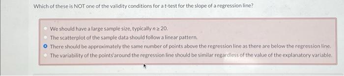 Solved Which of these is NOT one of the validity conditions | Chegg.com