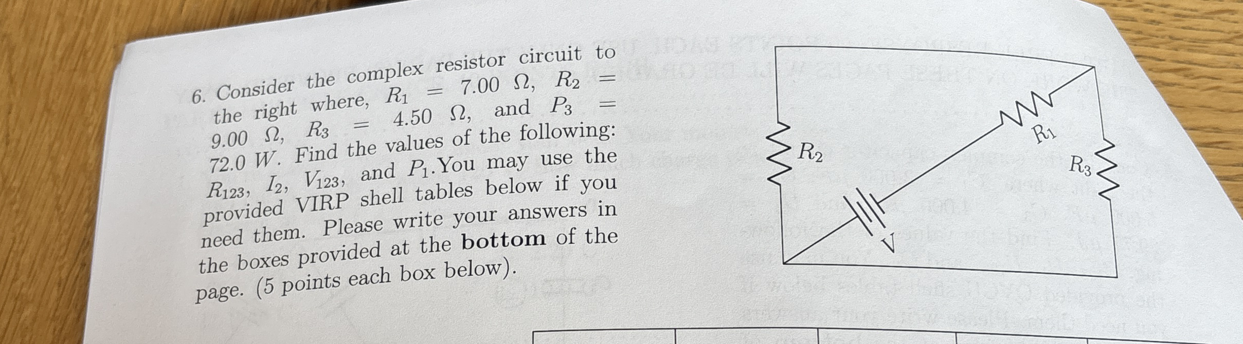 Solved Consider the complex resistor circuit to the right | Chegg.com