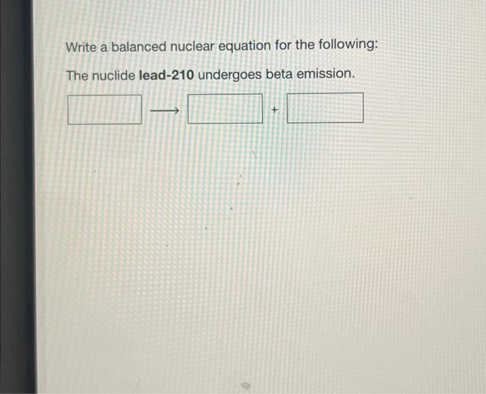 Solved Complete the following nuclear bombardment equation | Chegg.com