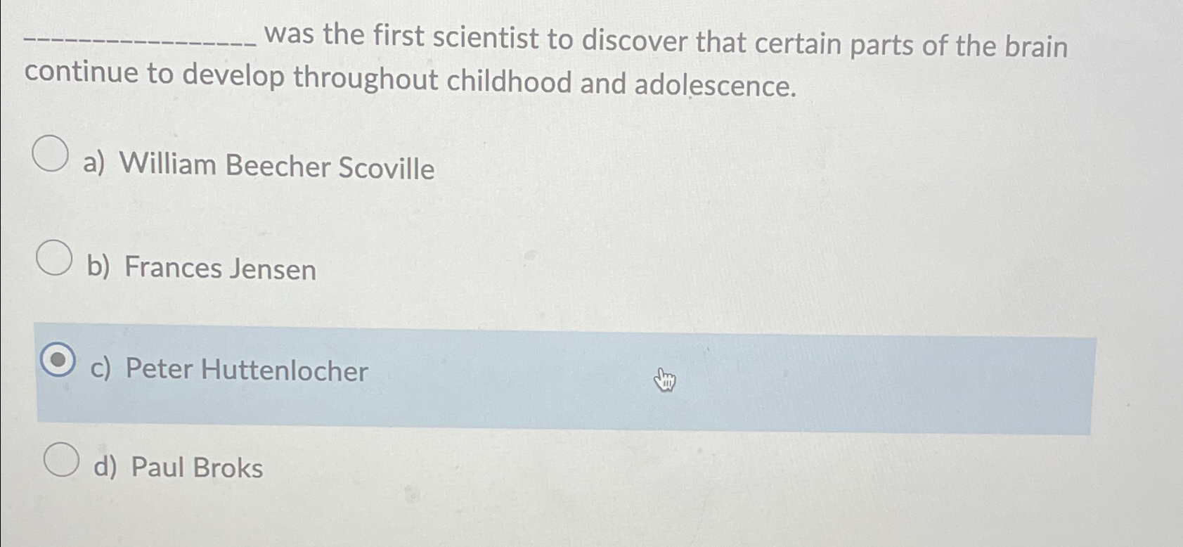Solved Who was the first scientist to discover that certain | Chegg.com