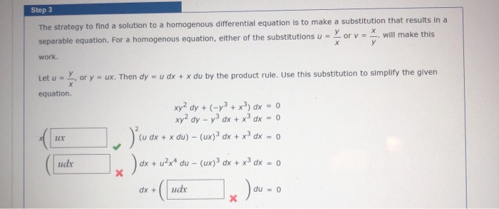 Solved webassign.ne Tutorial Exercise Solve the given | Chegg.com