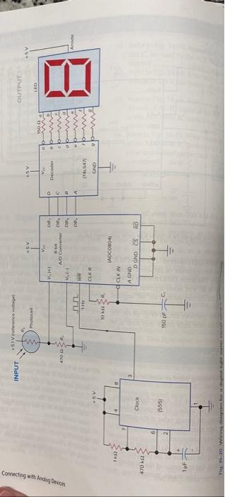 Solved 14-29. The A/D converter wired in Fig. 14-18 performs | Chegg.com