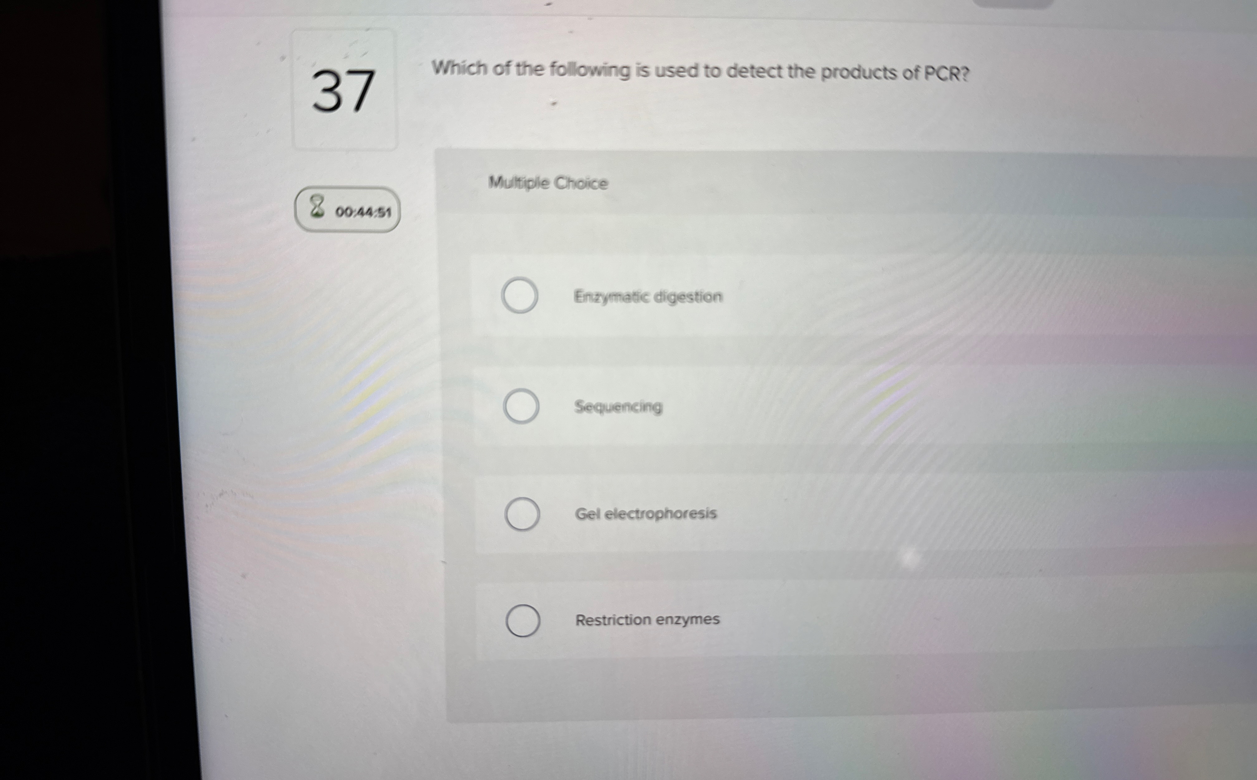 Solved 7Which of the following is used to detect the | Chegg.com