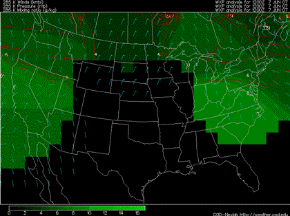 Solved Pressure level maps:200mb heights / wind speeds500mb | Chegg.com