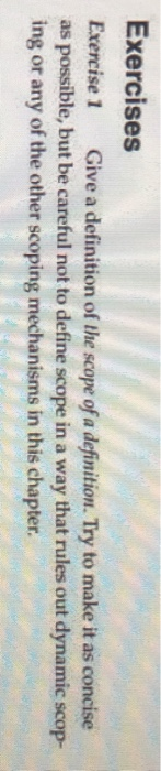 Solved QUESTION 3 Refer to Exercises 1 on page 162 of the | Chegg.com