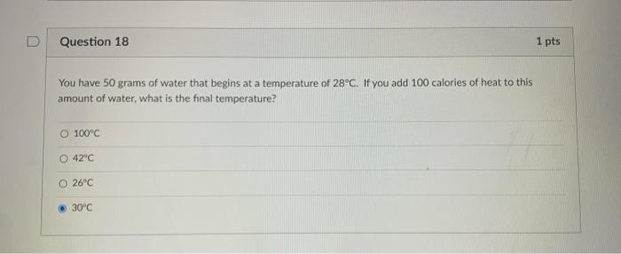Solved You have 50 grams of water that begins at a | Chegg.com