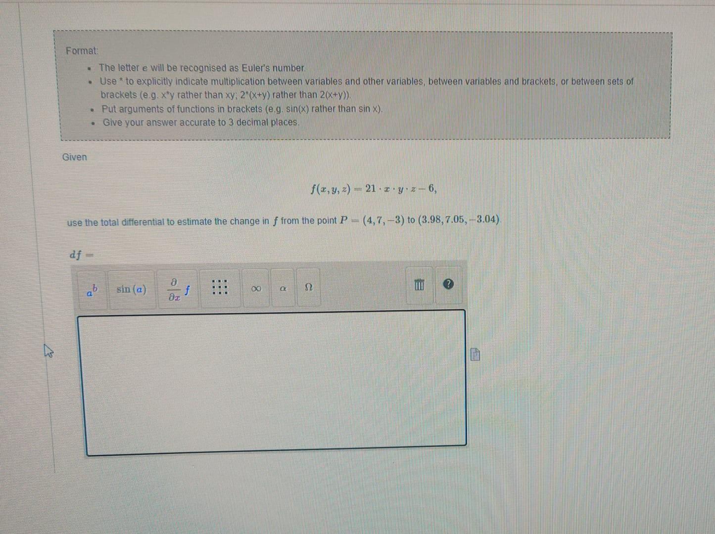Solved Format: - The letter e will be recognised as Euler's | Chegg.com