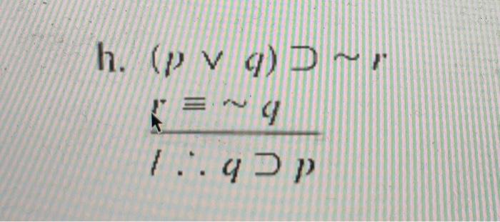 Solved Use a shortened truth table method, give explicit | Chegg.com