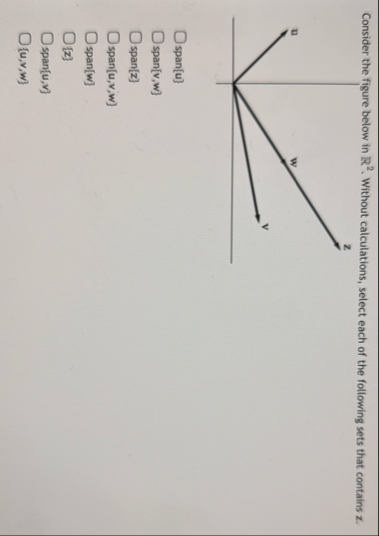 Consider the figure below in R2. ﻿Without | Chegg.com