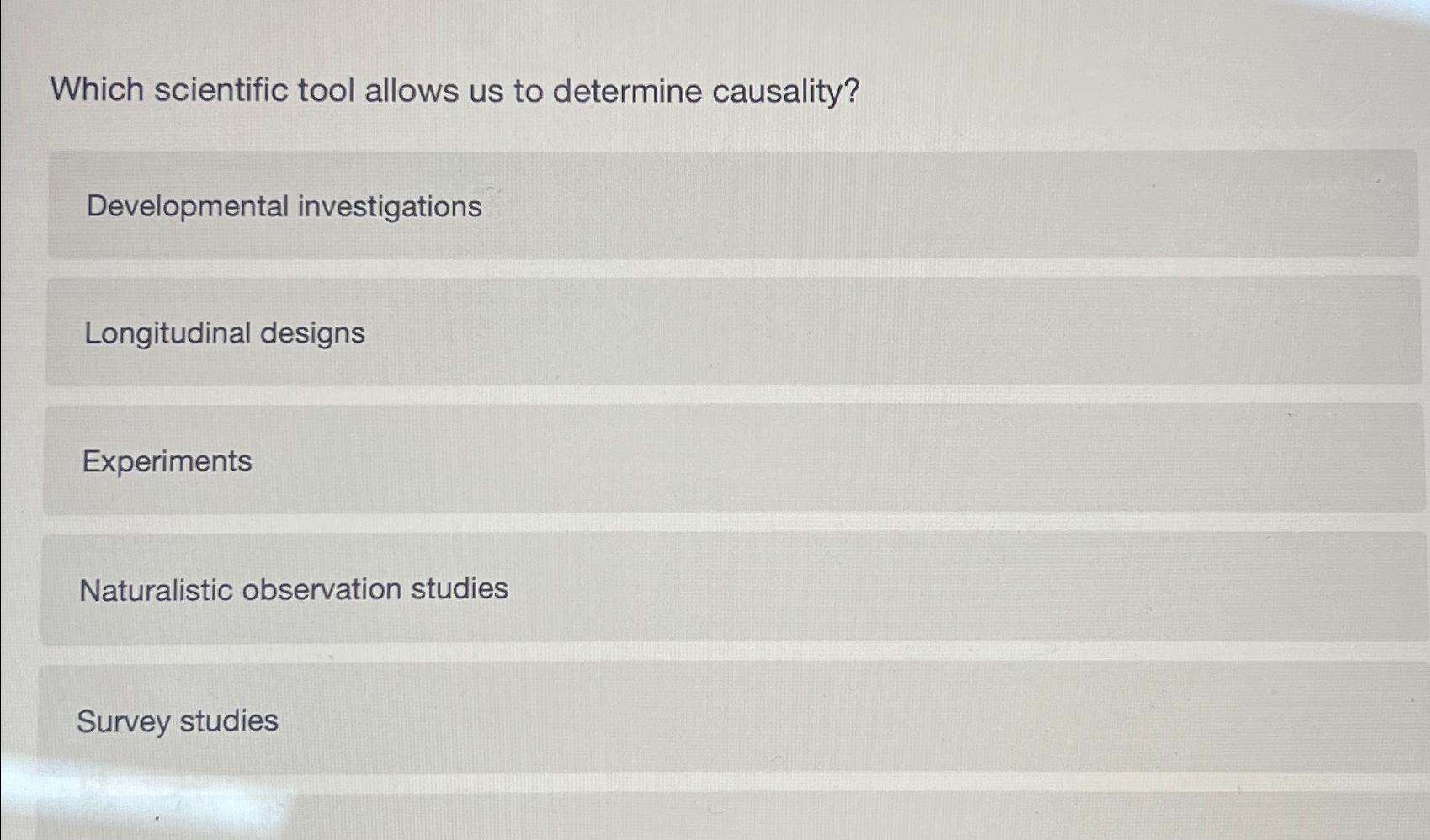 Solved Which scientific tool allows us to determine | Chegg.com