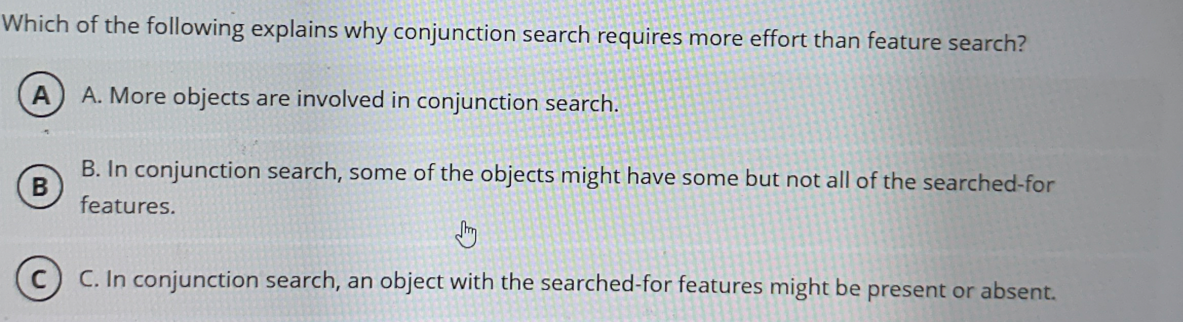 Solved Which of the following explains why conjunction | Chegg.com