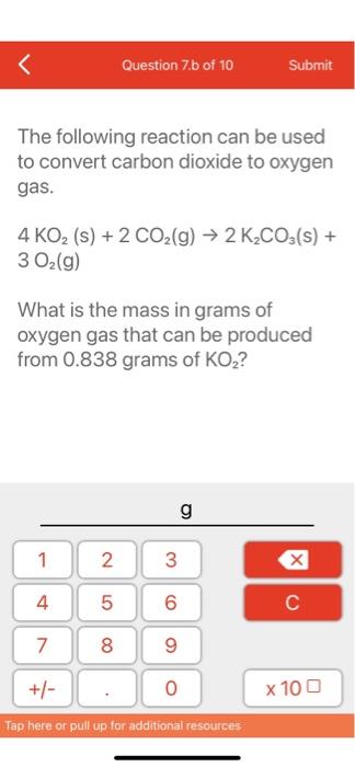 Solved The following reaction can be usedto convert carbon | Chegg.com