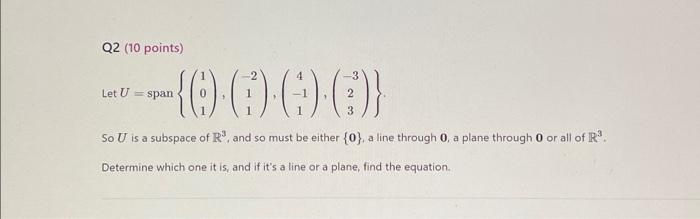 Solved Q2 (10 points) Let | Chegg.com Solved Q2 (10 points) Let | Chegg.com
