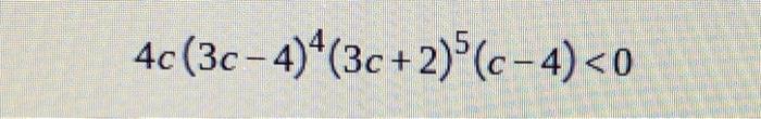 Solved 4c(3c - 4)+(3c+2)5(c-4)