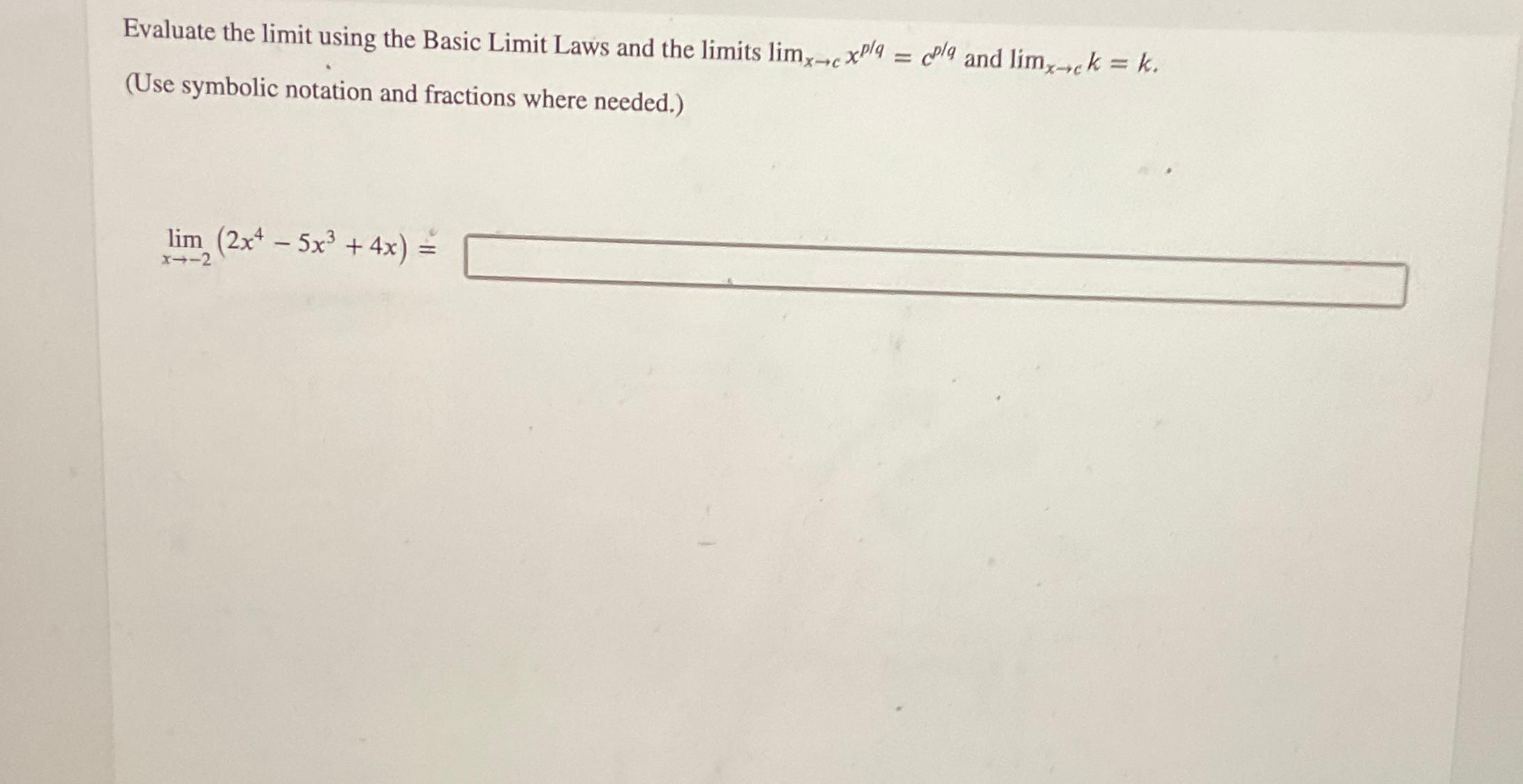 Solved (Use symbolic notation and fractions where | Chegg.com