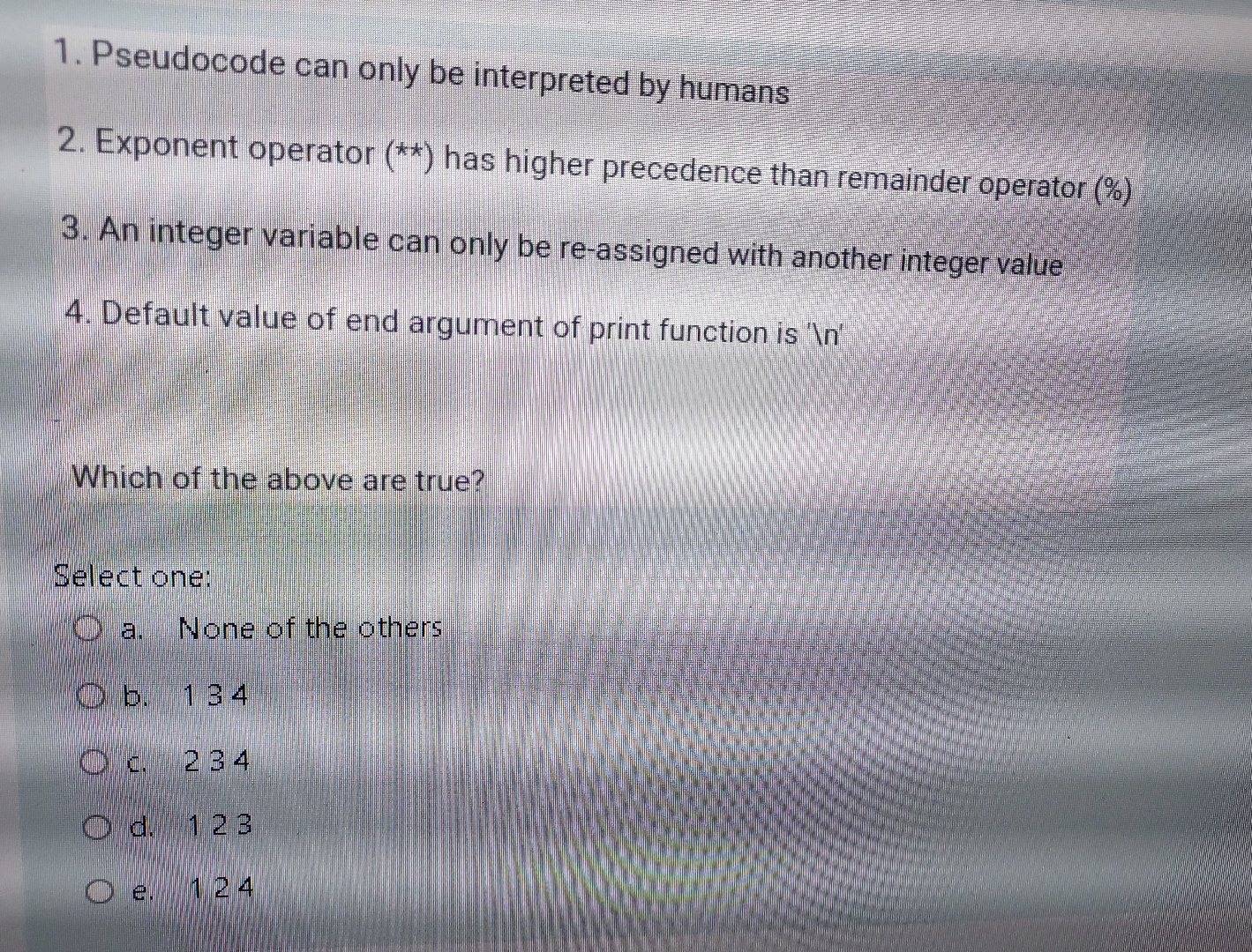 Solved Pseudocode can only be interpreted by humansExponent | Chegg.com