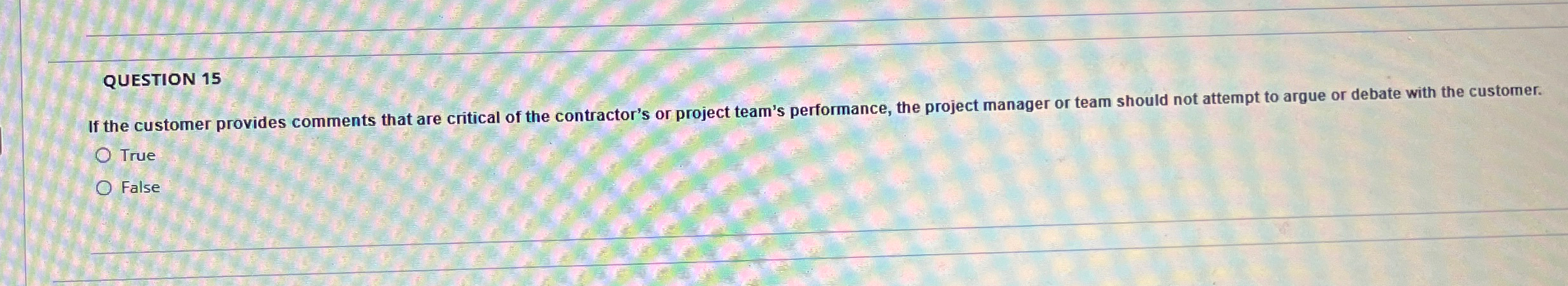 Solved QUESTION 15If the customer provides comments that are | Chegg.com Solved QUESTION 15If the customer provides comments that are | Chegg.com