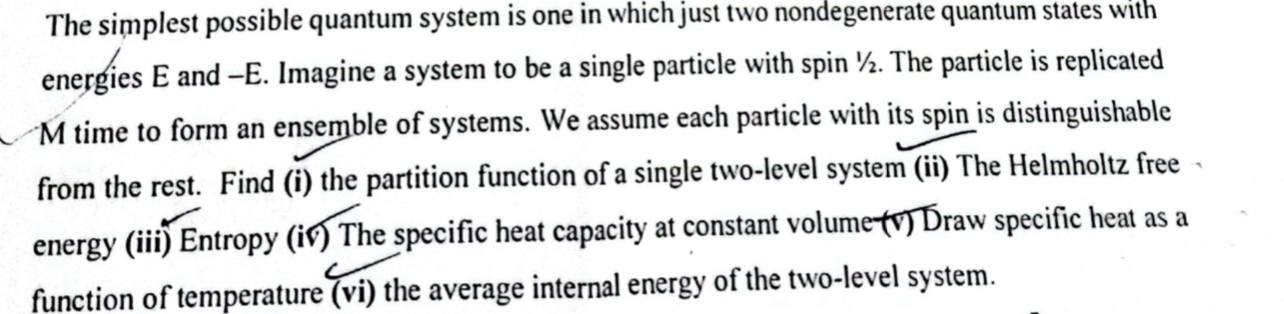 Solved The simplest possible quantum system is one in which | Chegg.com