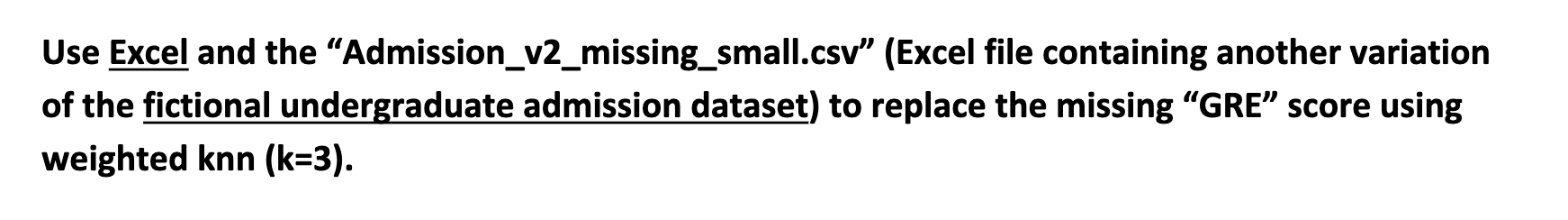 Solved Use Excel And The 4801